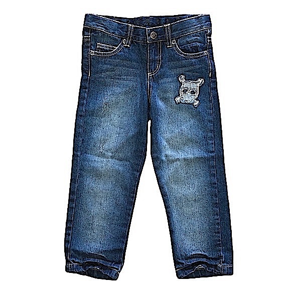 Amy Coe | Bottoms | Amy Coe Rockin Denim Skull Distressed Jeans | Poshmark